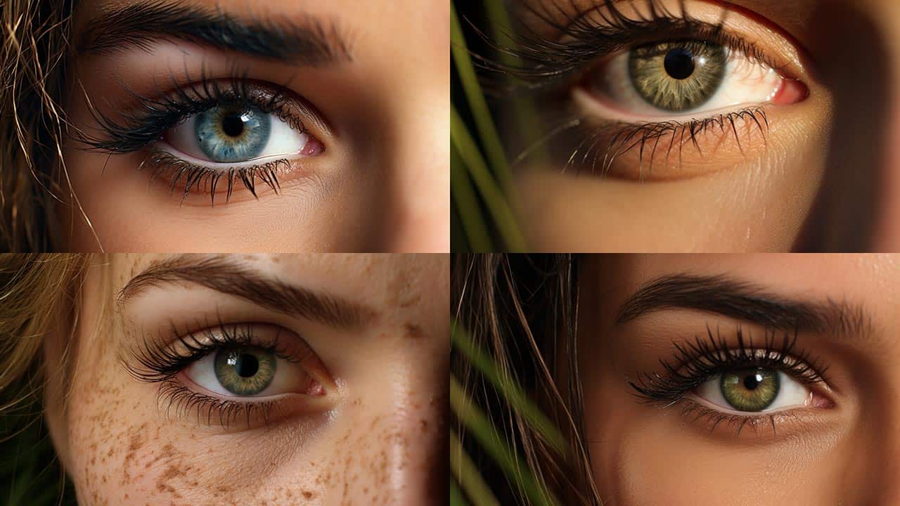 The Allure of Hybrid Eyelash Extensions